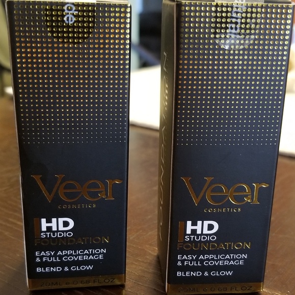 Veer Foundation | Makeup | Veer Hd Studio Foundation 2 Each | Poshmark